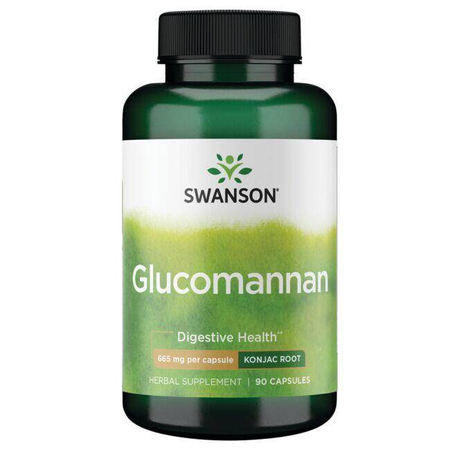 Swanson Glucomannan 665 mg 90 kapslí | Vaše Vitamíny a Doplňky stravy ...